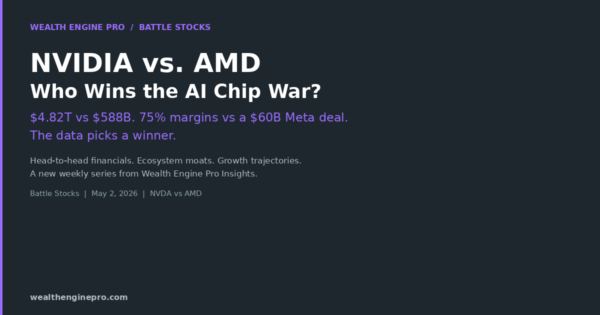 Battle Stocks: NVIDIA vs. AMD: Who Wins the AI Chip War? | Wealth ...
